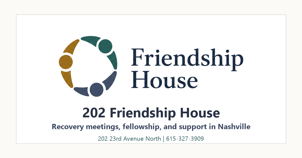 AA Literature Library | 202 Friendship House